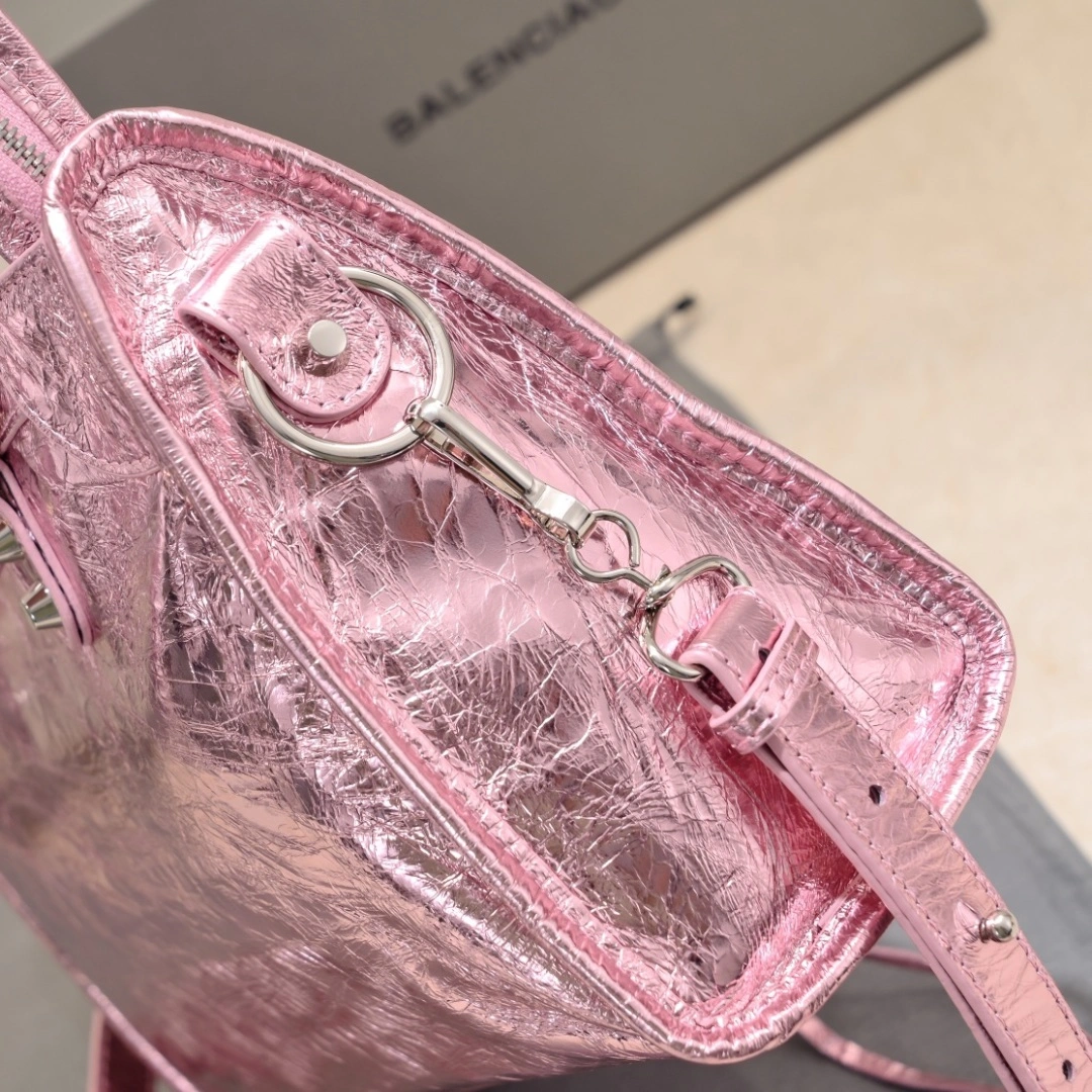 1:1 copy Balenciaga 2024 Lie City Studded Motorcycle Bag