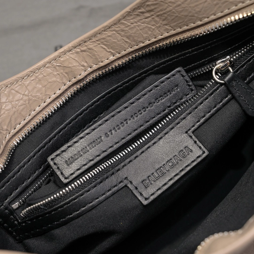 Discounted Balenciaga 2024 Lie City Studded Motorcycle Bag