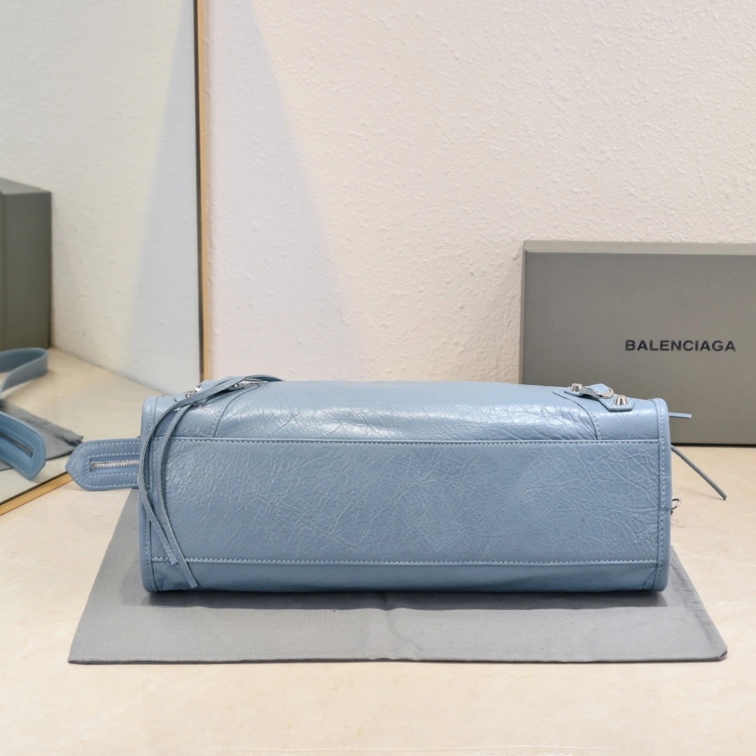 Economical Balenciaga 2024 Lie City Vintage Motorcycle Bag