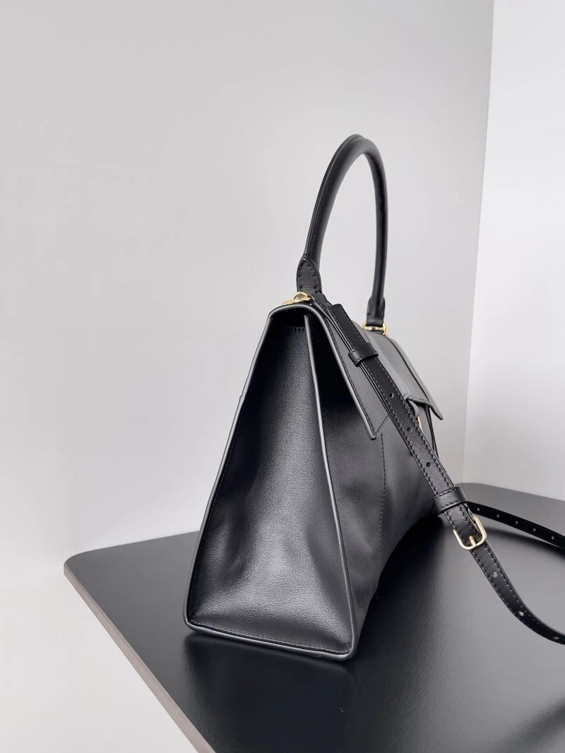 Precise copy Balenciaga 2025 Skyscraper-Inspired Deconstructed Hourglass Bag