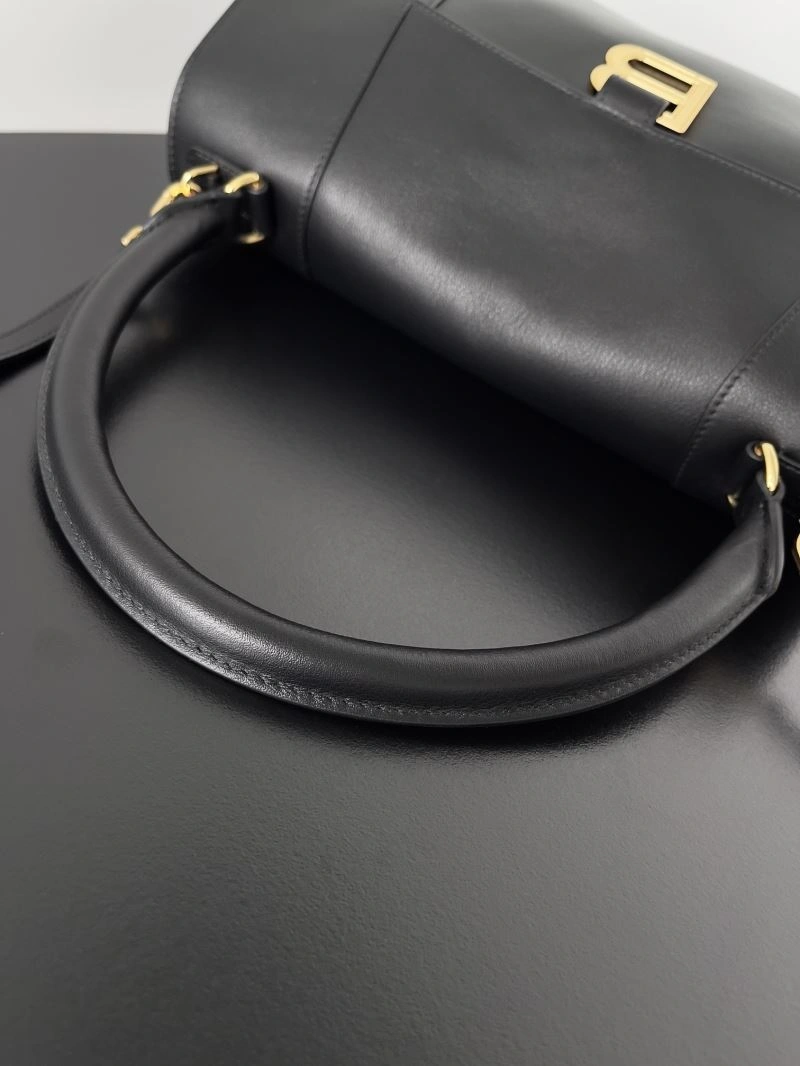 Precise copy Balenciaga 2025 Skyscraper-Inspired Deconstructed Hourglass Bag