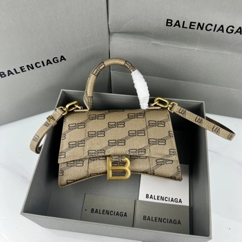Balenciaga BB Monogram Hourglass Bag - Vintage Chic Redefined