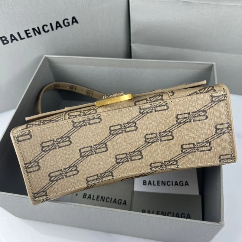 Factory-made Balenciaga BB Monogram Hourglass Bag - Vintage Chic Redefined