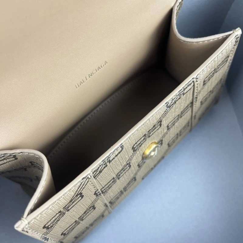 Factory-made Balenciaga BB Monogram Hourglass Bag - Vintage Chic Redefined