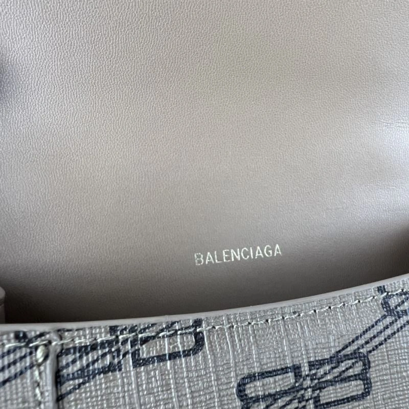 Factory-made Balenciaga BB Monogram Hourglass Bag - Vintage Chic Redefined