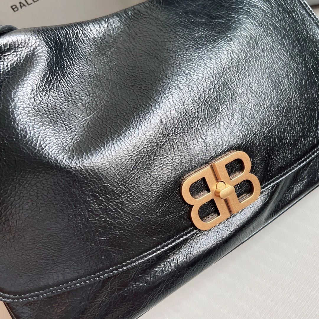 High fidelity Balenciaga BB Soft Series Large Chain Underarm Bag - Fall 2023