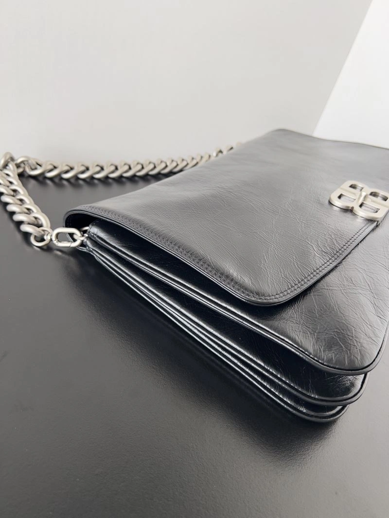 Discounted Balenciaga BB Solt Peach Lambskin Convertible Shoulder Bag