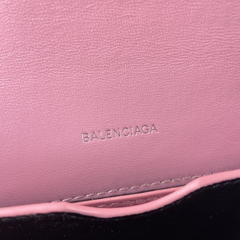Exact replica Balenciaga Barbie Pink Crocodile Big B Tofu Bag