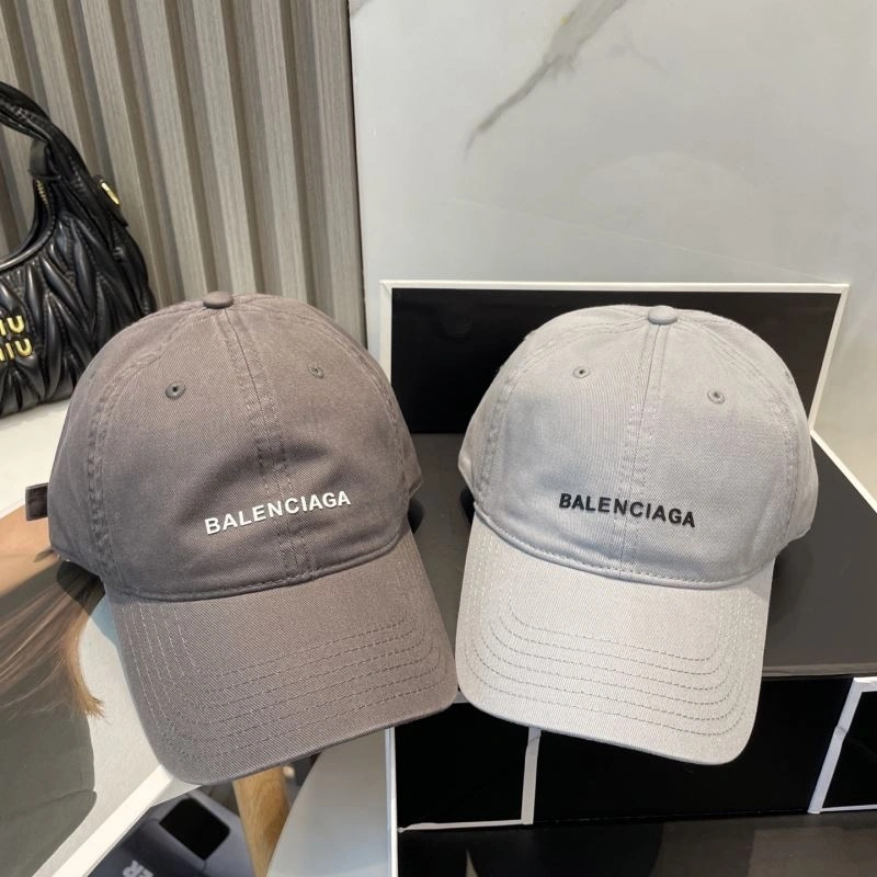 Brand-authenticated Balenciaga Caps