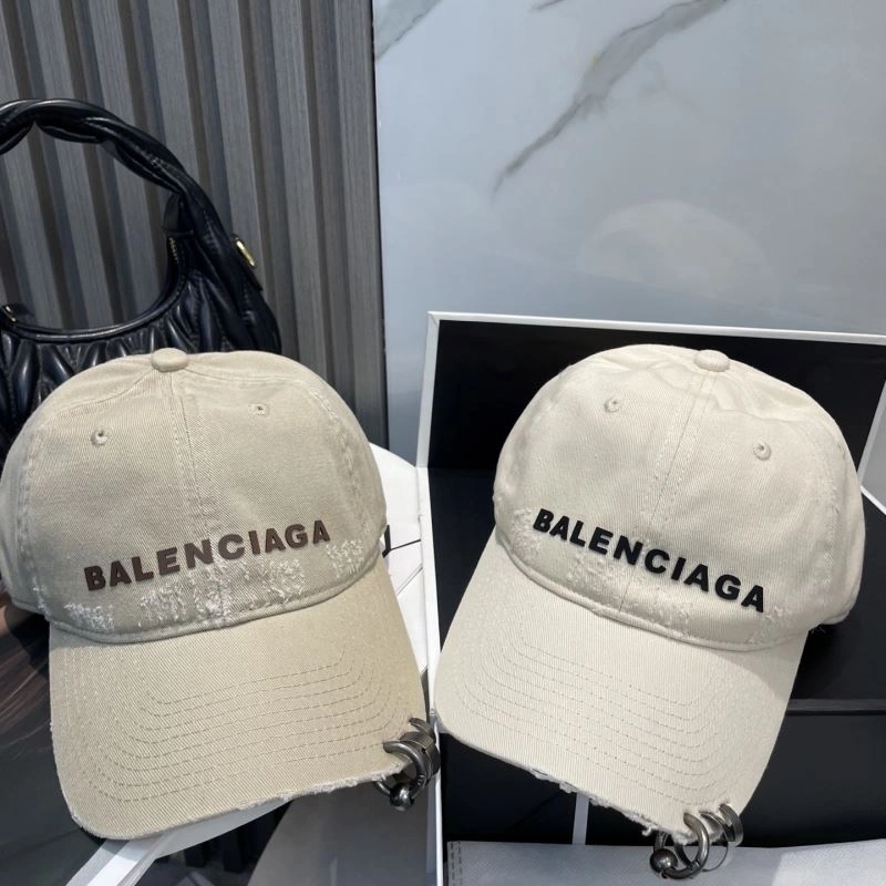 Brand-authenticated Balenciaga Caps