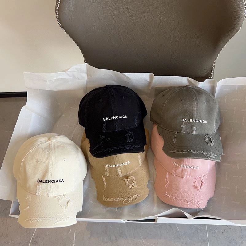 Brand-authenticated Balenciaga Caps