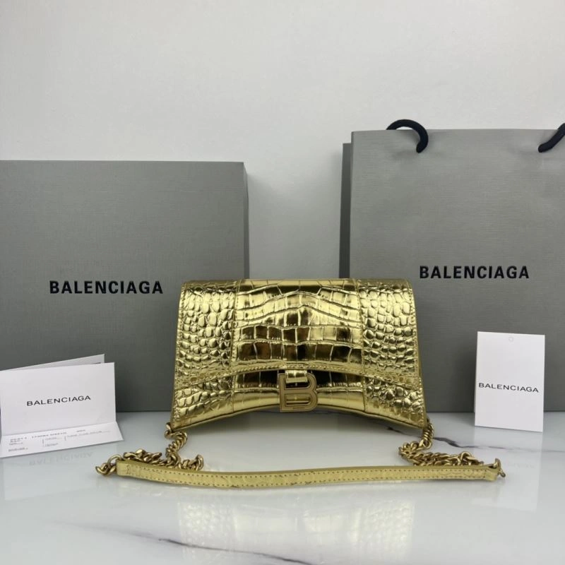 Balenciaga Chic Crescent Hourglass Chain Bag - B Brand Exclusive