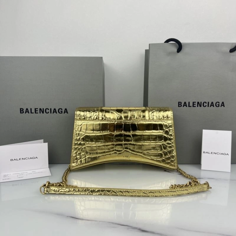 Bargain Balenciaga Chic Crescent Hourglass Chain Bag - B Brand Exclusive
