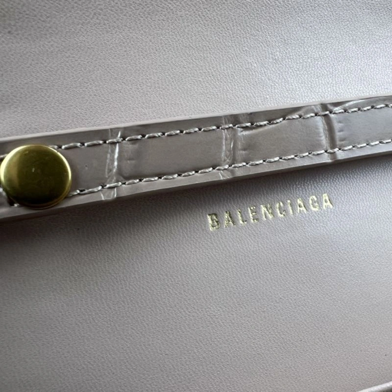 Precise copy Balenciaga Chic Hourglass Chain Crossbody Bag in Cowhide Leather