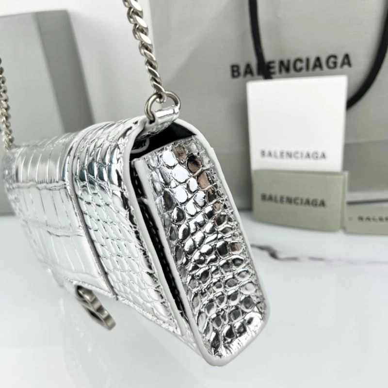Affordable Balenciaga Chic Hourglass Crescent Chain Bag by B Brand - 19cm