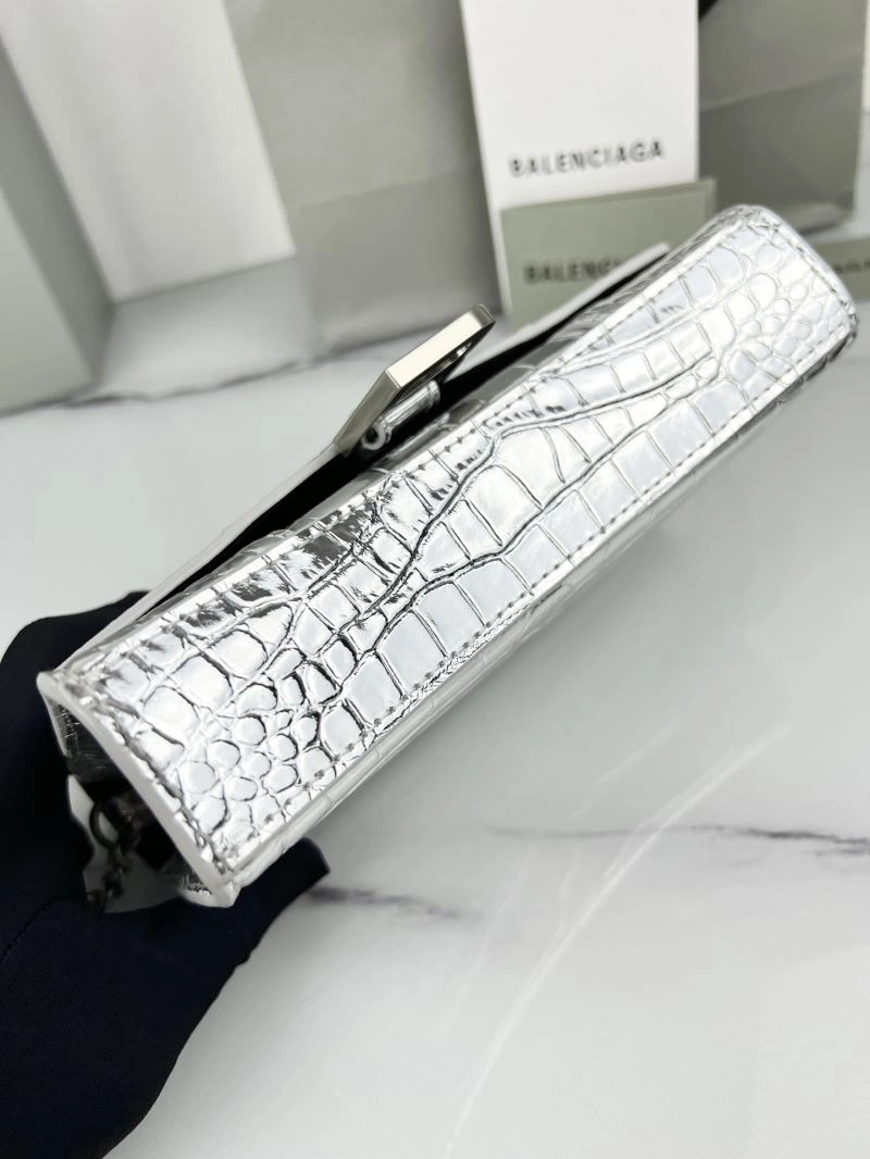 Affordable Balenciaga Chic Hourglass Crescent Chain Bag by B Brand - 19cm
