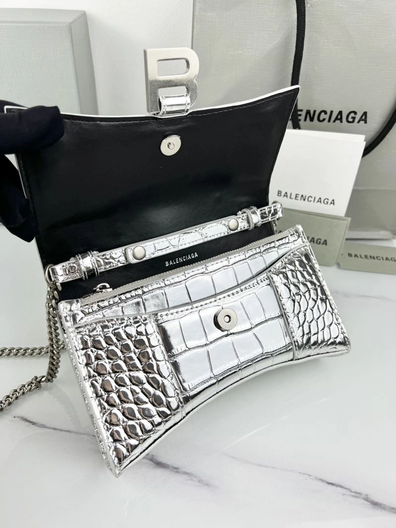 Affordable Balenciaga Chic Hourglass Crescent Chain Bag by B Brand - 19cm