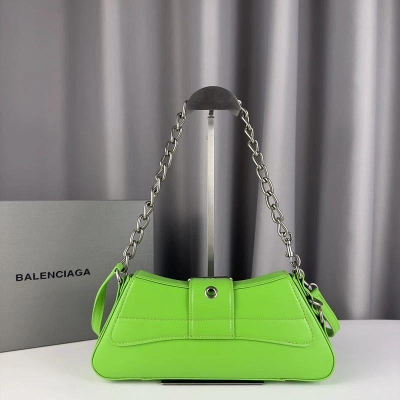 Cut-rate Balenciaga Chic Trapezoidal Lindsay Handbag - Vintage Green Charm