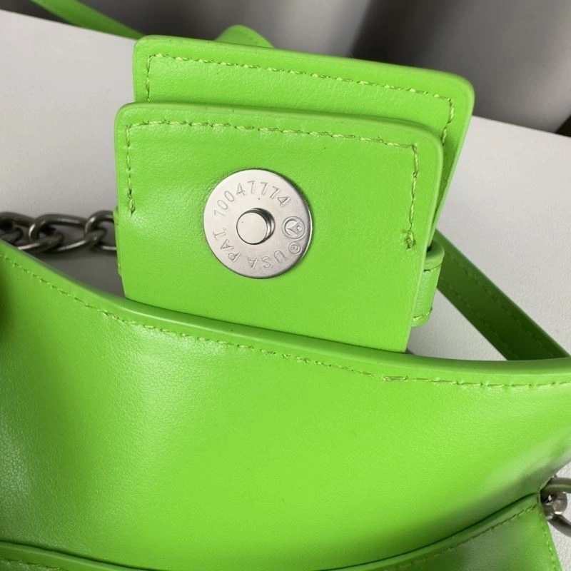 Cut-rate Balenciaga Chic Trapezoidal Lindsay Handbag - Vintage Green Charm
