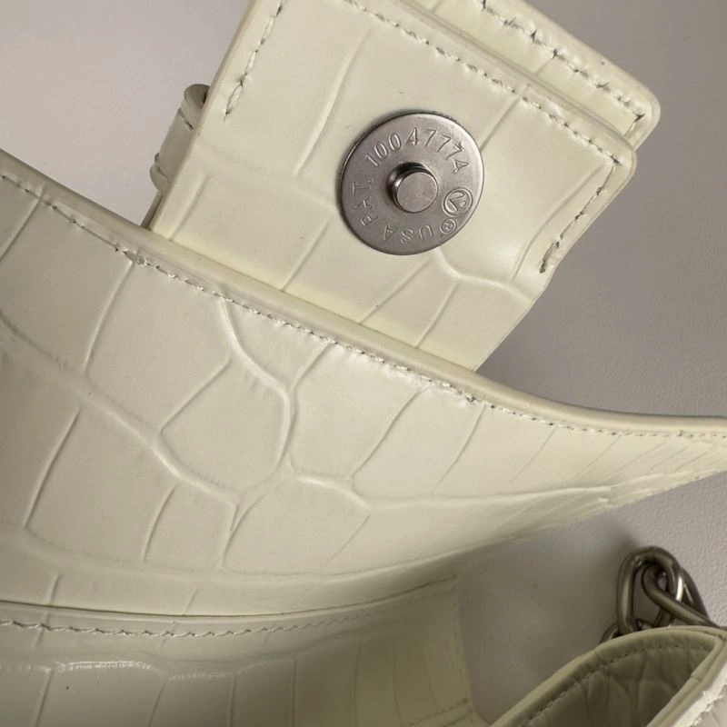 Affordable Balenciaga Chic Triangular Flap Crocodile Handbag - Lindsay Series