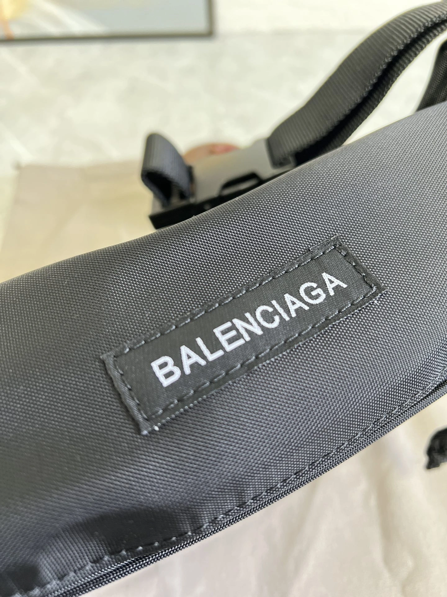 Bargain Balenciaga City Series Paris Explorer Waist Bag - Black Unisex