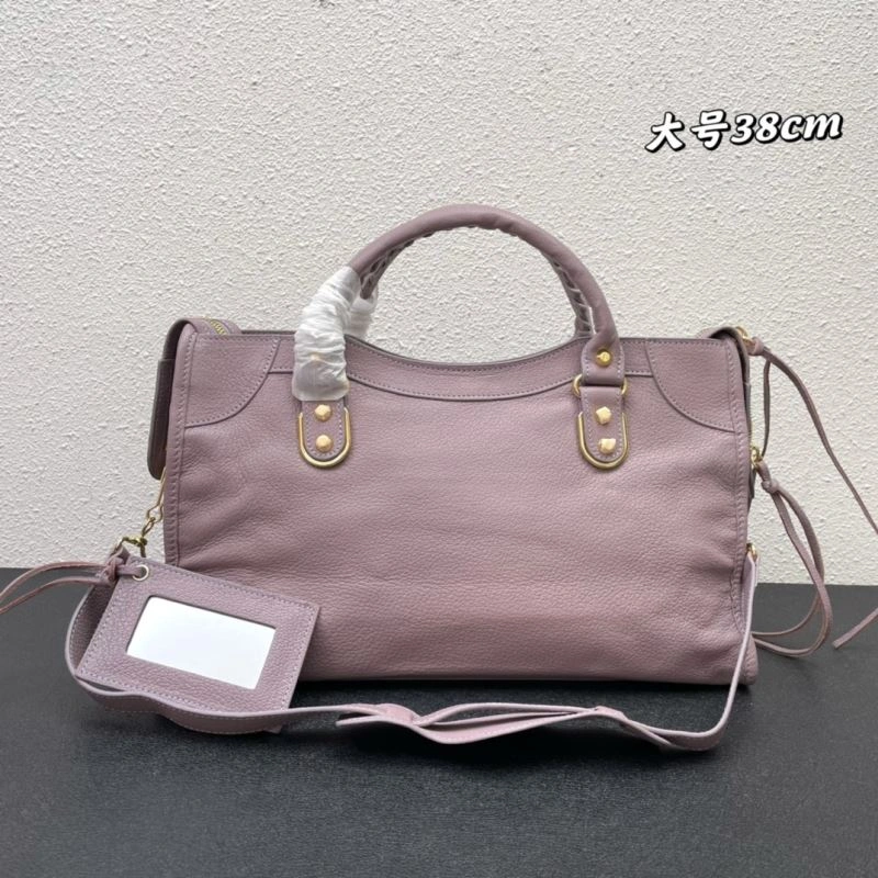 Mirror quality Balenciaga Classic Goat Leather Large Motorcycle Bag with Mirror