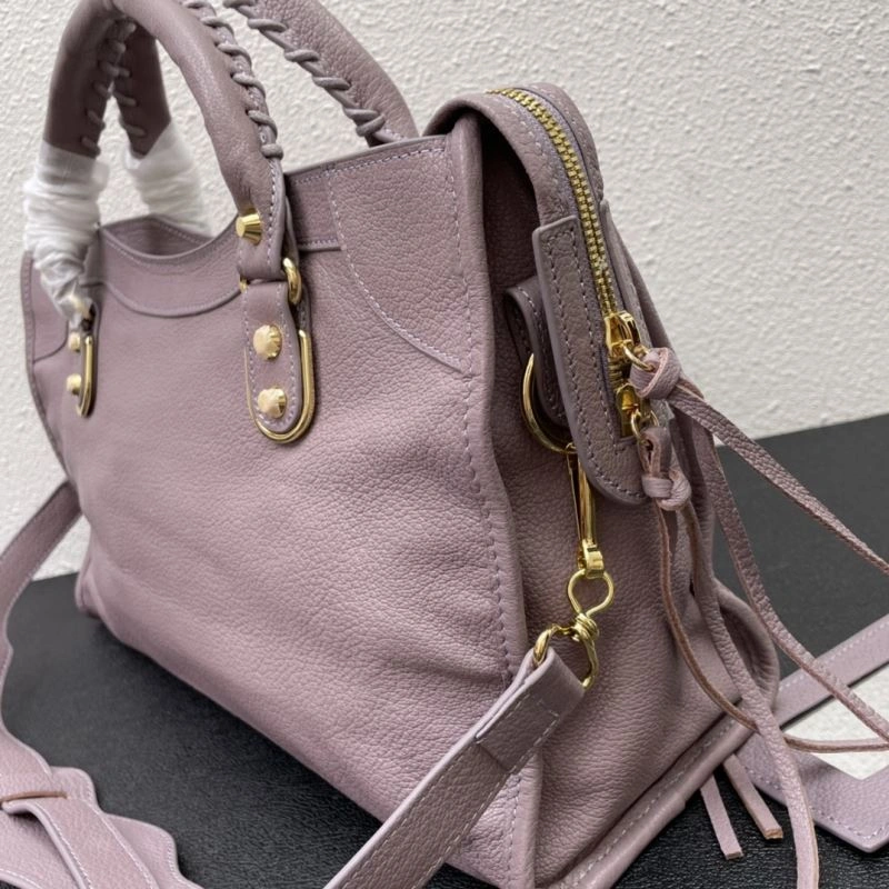 Mirror quality Balenciaga Classic Goat Leather Large Motorcycle Bag with Mirror