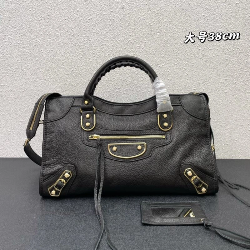 Balenciaga Classic Goat Leather Large Motorcycle Bag