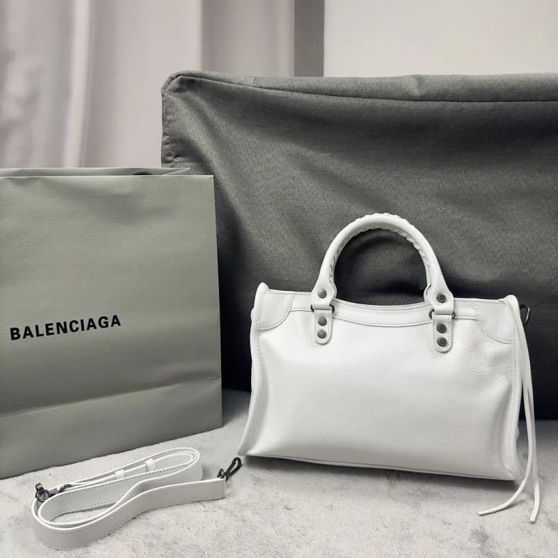 Genuine Balenciaga Classic Medium Motorcycle Bag - Elegant Revival