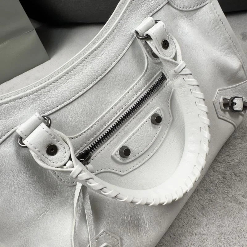 Genuine Balenciaga Classic Medium Motorcycle Bag - Elegant Revival