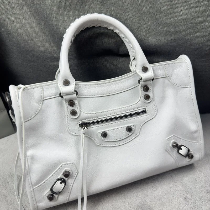 Genuine Balenciaga Classic Medium Motorcycle Bag - Elegant Revival