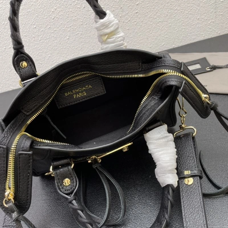 Inexpensive Balenciaga Classic Medium Motorcycle Bag with Detachable Strap