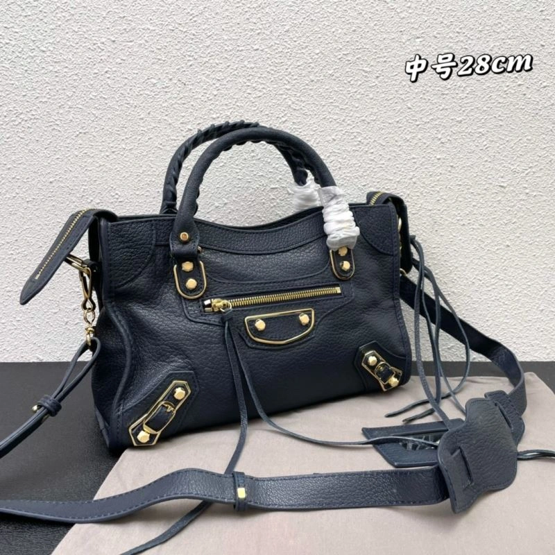 Cut-rate Balenciaga Classic Medium Motorcycle Bag with Detachable Strap