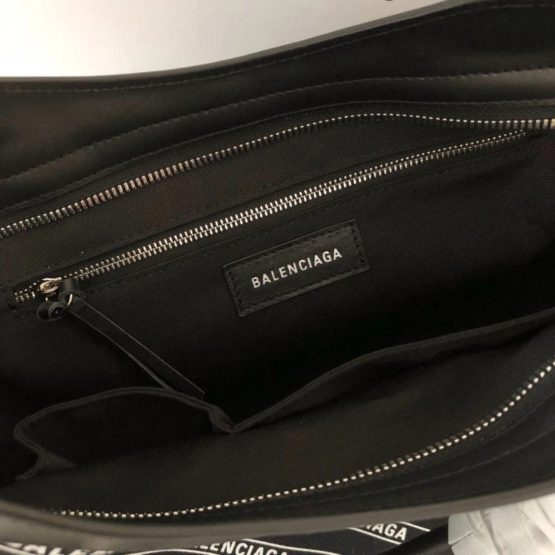 Accurate model Balenciaga Classic Motorcycle Bag with Slanted Print Design
