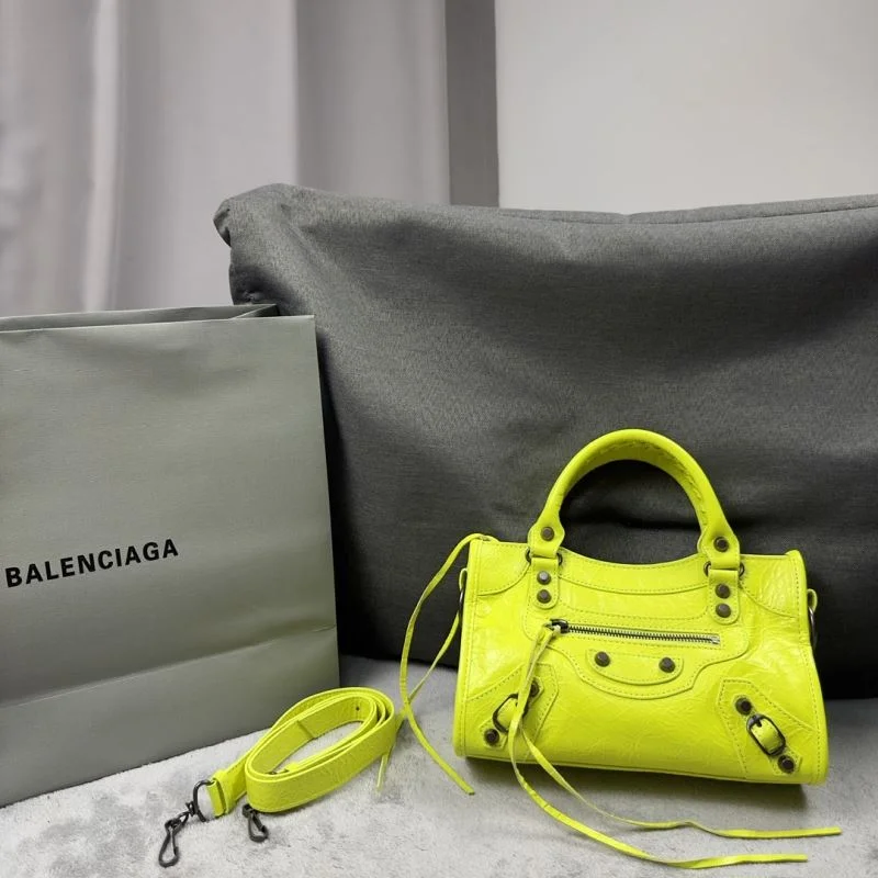 Balenciaga Classic Streamlined Motorcycle Bag - Small Edition