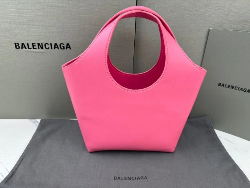 Reasonably priced Balenciaga Compact Pink Leather BB23ss Handheld Small Bag - Cute Design