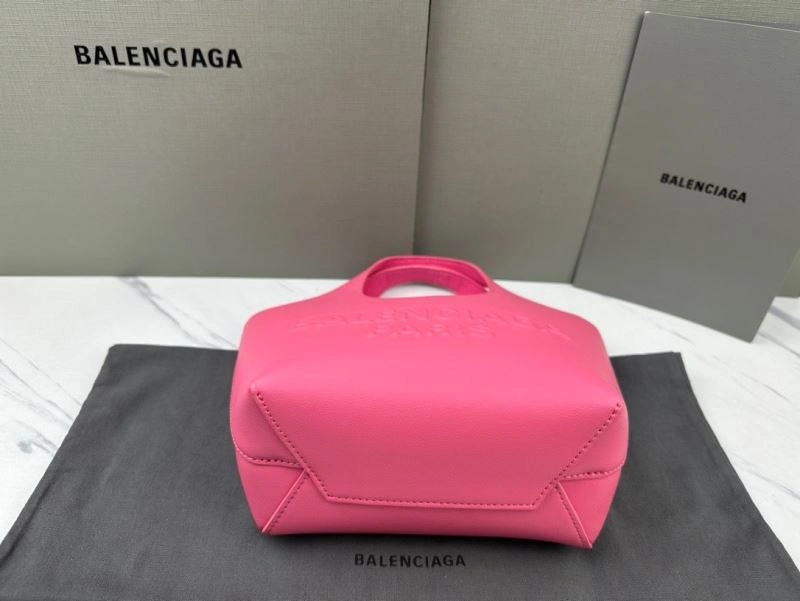 Reasonably priced Balenciaga Compact Pink Leather BB23ss Handheld Small Bag - Cute Design
