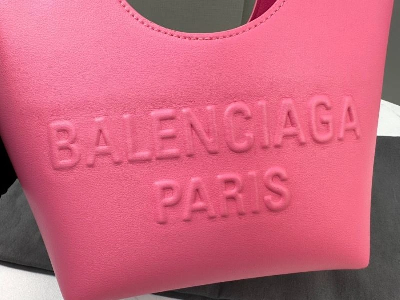 Reasonably priced Balenciaga Compact Pink Leather BB23ss Handheld Small Bag - Cute Design