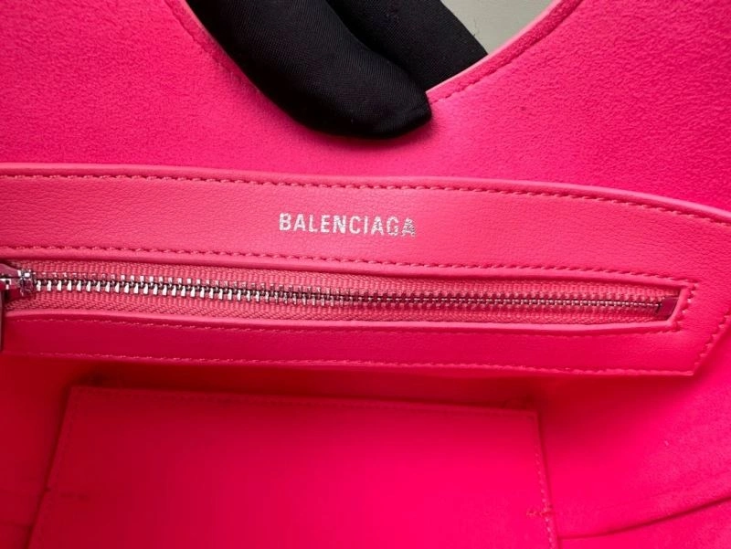 Reasonably priced Balenciaga Compact Pink Leather BB23ss Handheld Small Bag - Cute Design