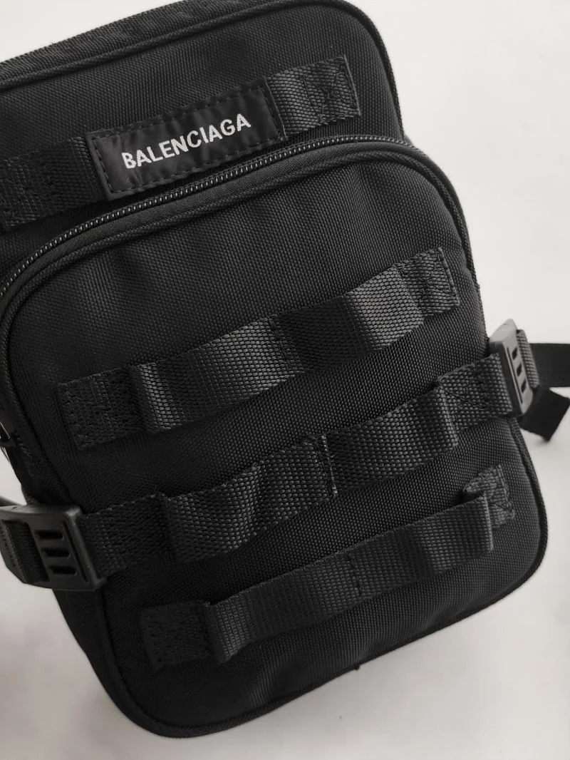 Top mirror Balenciaga Compact Waterproof Nylon Army Crossbody Bag