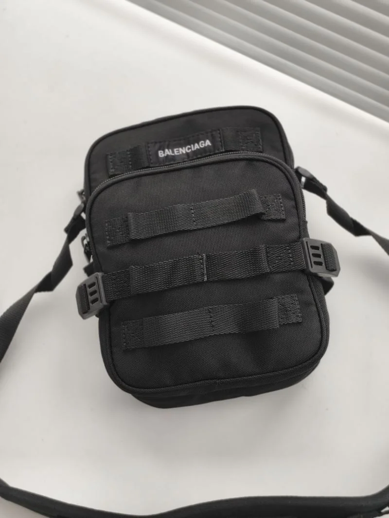 Top mirror Balenciaga Compact Waterproof Nylon Army Crossbody Bag
