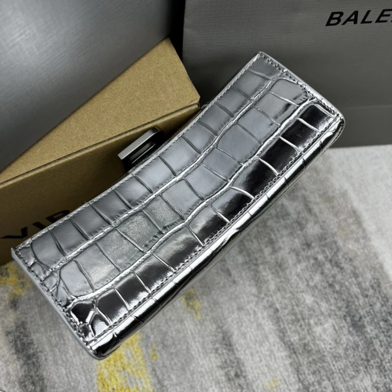 Economical Balenciaga Crocodile-Patterned Hourglass Bag - VIP Edition