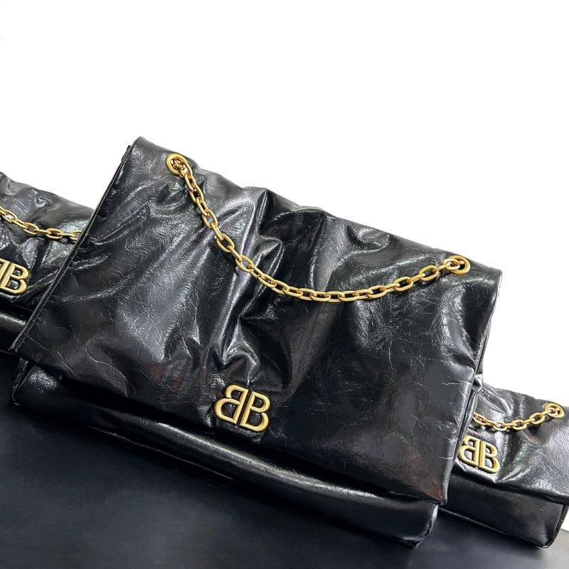 High fidelity Balenciaga Dahei Jin Monaco Soft Calfskin Bag - Cozy Chic Collection