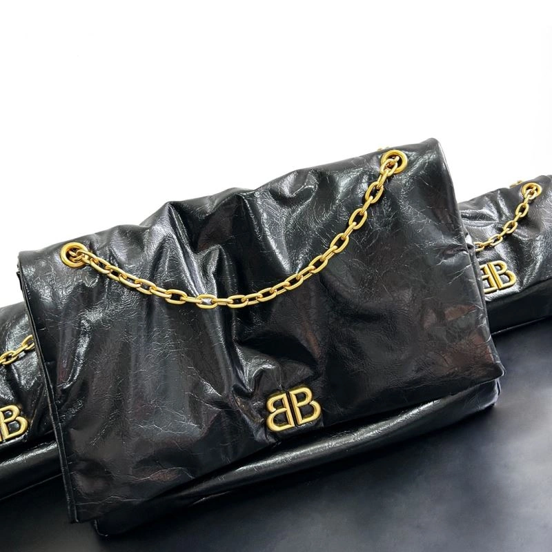 High fidelity Balenciaga Dahei Jin Monaco Soft Calfskin Bag - Cozy Chic Collection