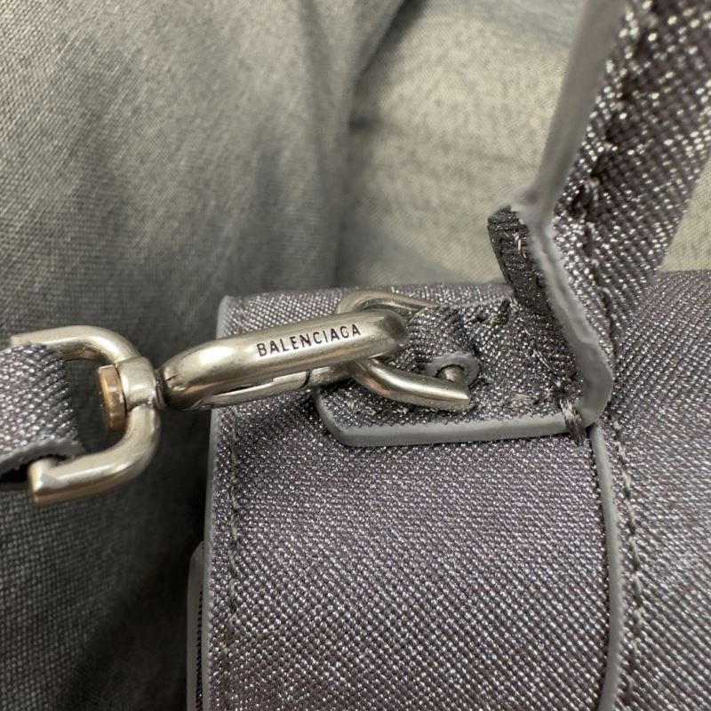 Mirror quality Balenciaga Dazzling Hourglass Bag - Starry Gray S Size