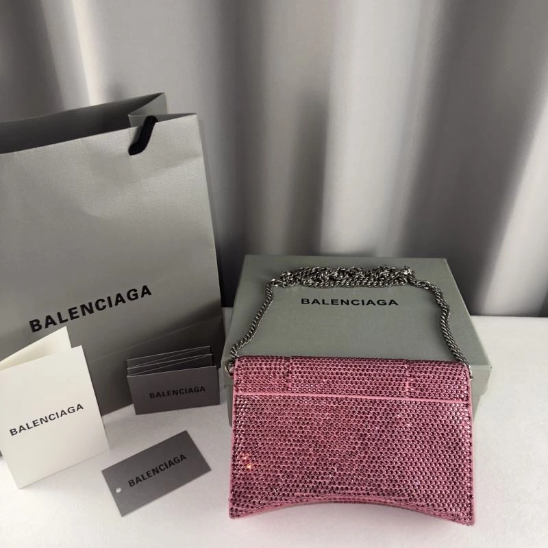 Top match Balenciaga Diamond Hourglass Chain Bag - Limited Edition