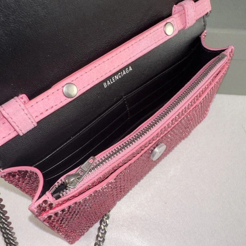 Top match Balenciaga Diamond Hourglass Chain Bag - Limited Edition