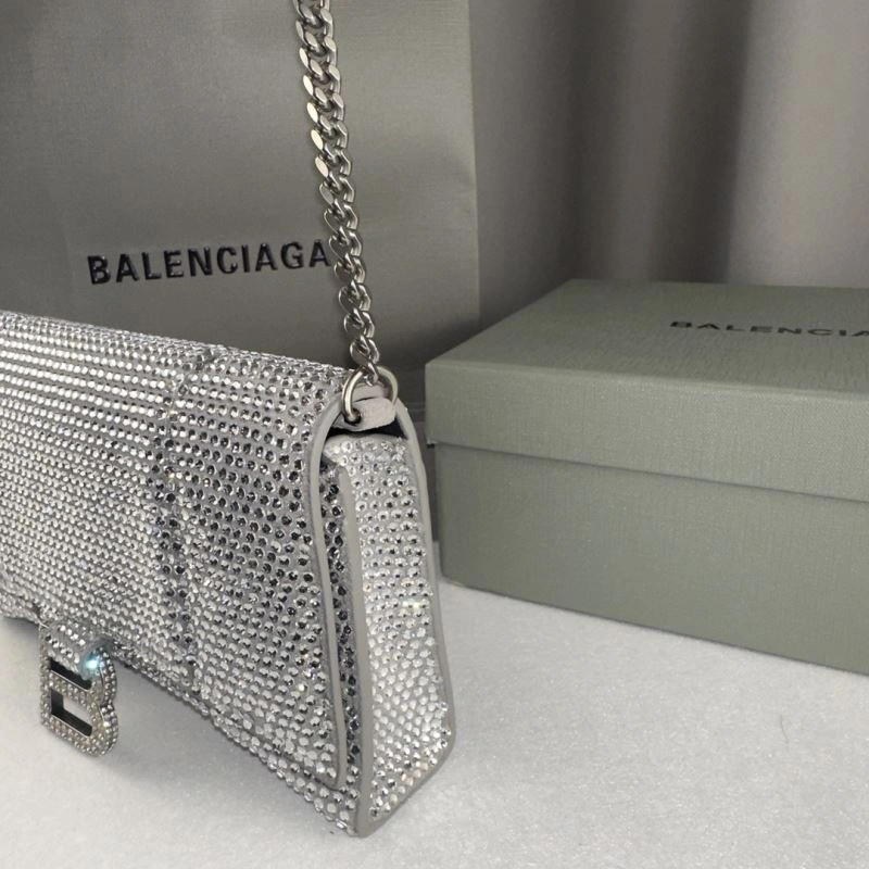 Affordable Balenciaga Diamond Hourglass Chain Bag - Limited Edition