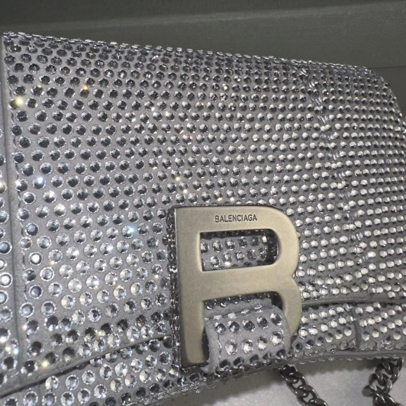 Affordable Balenciaga Diamond Hourglass Chain Bag - Limited Edition