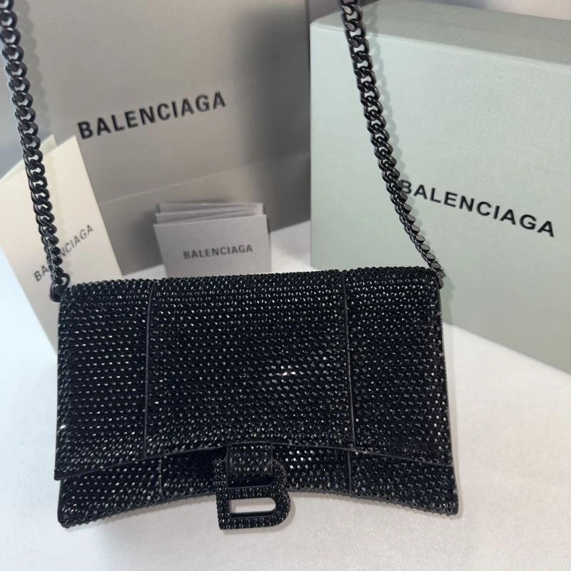 Exact replica Balenciaga Diamond Hourglass Chain Bag - Limited Edition